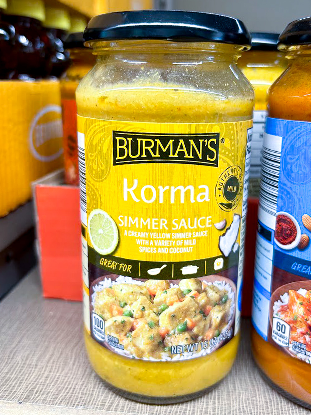 Indian Simmer Sauces at Aldi - Tikka Masala, Butter Chicken & Korma