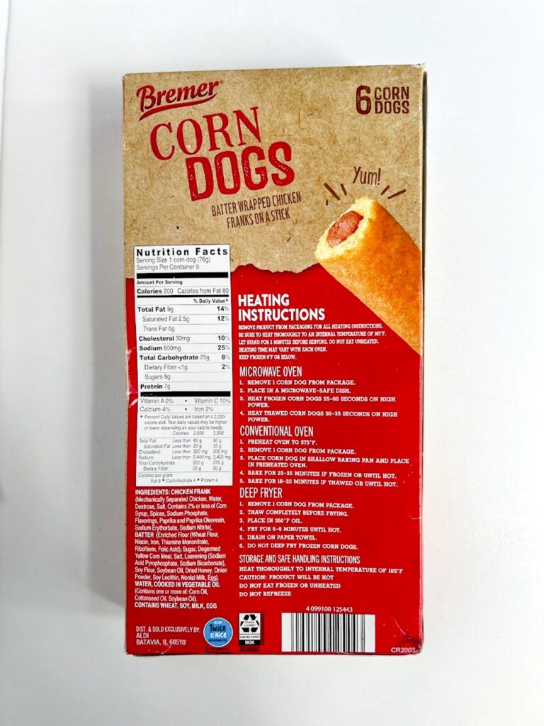Aldi Corn Dogs