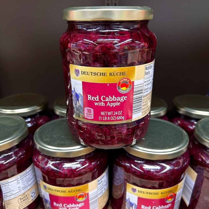 Aldi Red Cabbage with Apple (Deutsche Kuche)